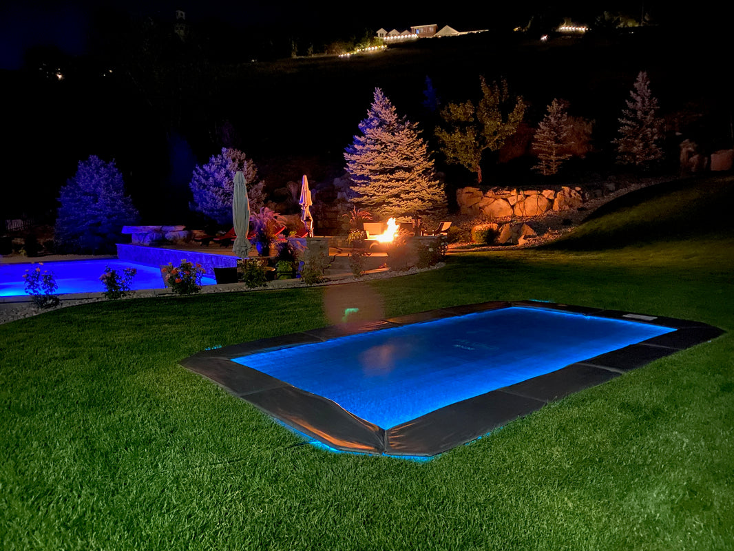 Inground Trampolines | Round & Rectangular Avyna In-Ground Trampolines