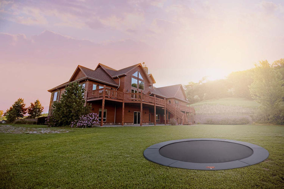 Inground Trampolines | Round & Rectangular Avyna In-Ground Trampolines